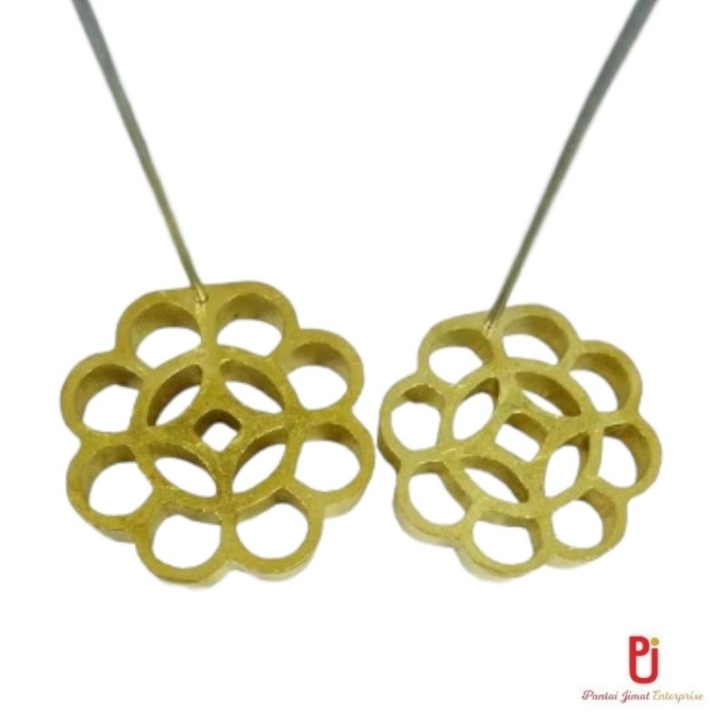 Acuan Kuih Rose-Tembaga/Acuan Kuih Goyang/Honeycomb Cookies Mould ...