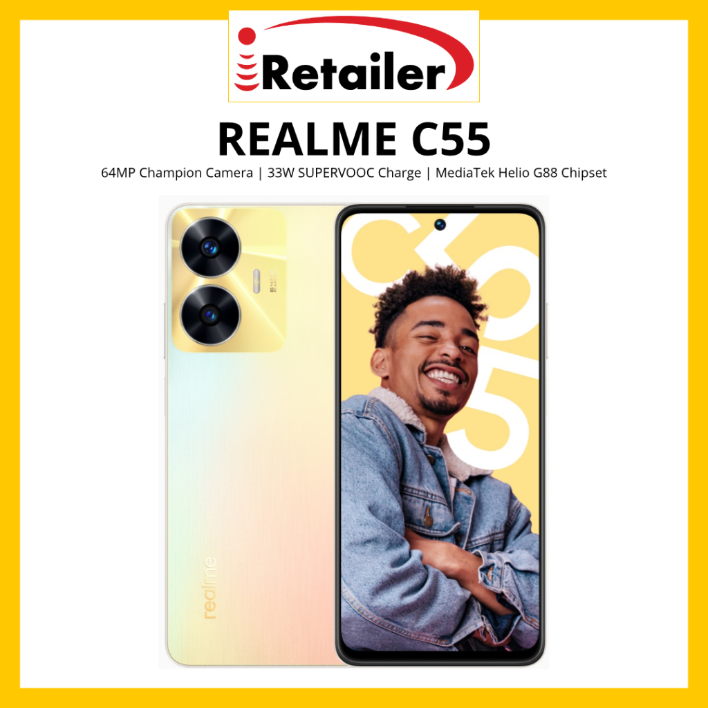 REALME C55 4G (6+128 | 8+256) - 100% Original Realme Malaysia Warranty ...