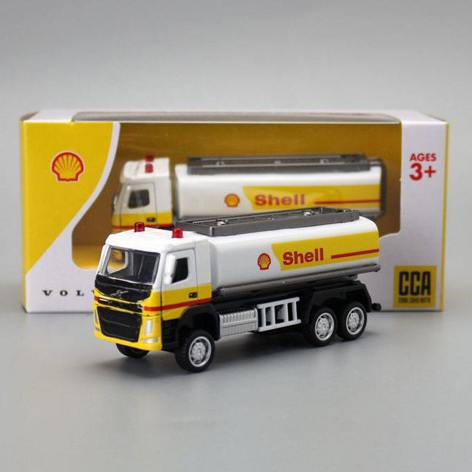 SHELL 1:50 Scale Diecast Metal Tank Truck Model Shell Oil Tanker ...