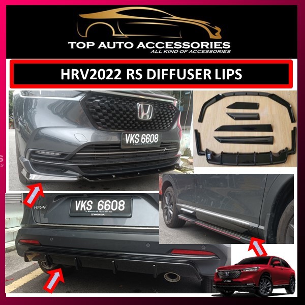 HRV TURBO 2022-PRESENT THAI LIPS DIFFUSER, RS BODYKIT, THAI LIPS PP ...