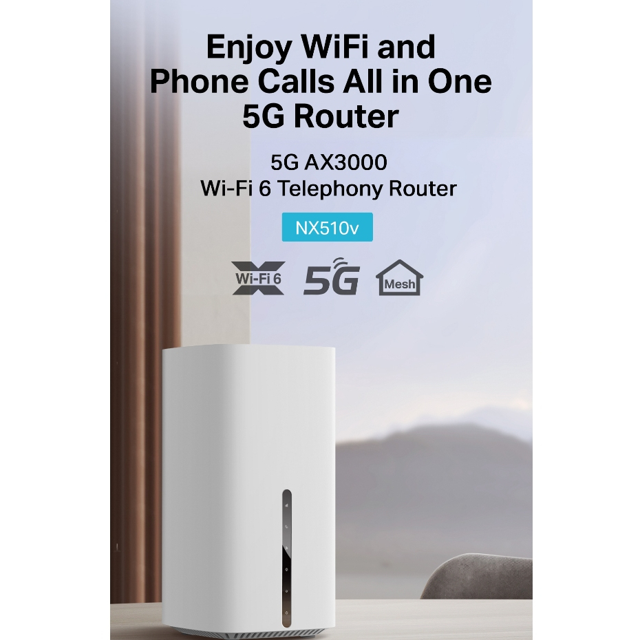 TP-Link Deco X50 5G / NX510V SIM Mesh Modem Router WiFi 6 AX3000 4G/3G Compatible 2.5 Gigabit ...