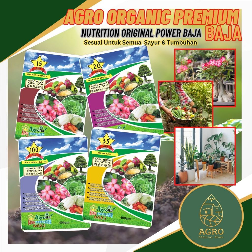 Agro Organic Baja Baja Booster Fertilizera Organik Fertiliser Baja ...