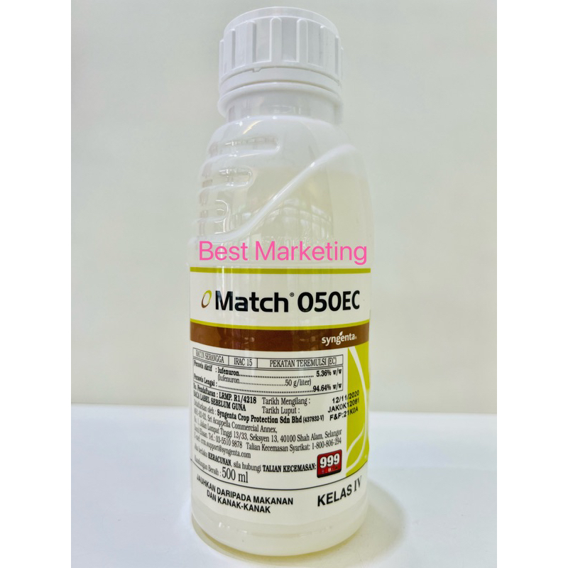 500ml MATCH 050EC SYNGENTA /ulat putih/ kupu-kupu | Shopee Malaysia