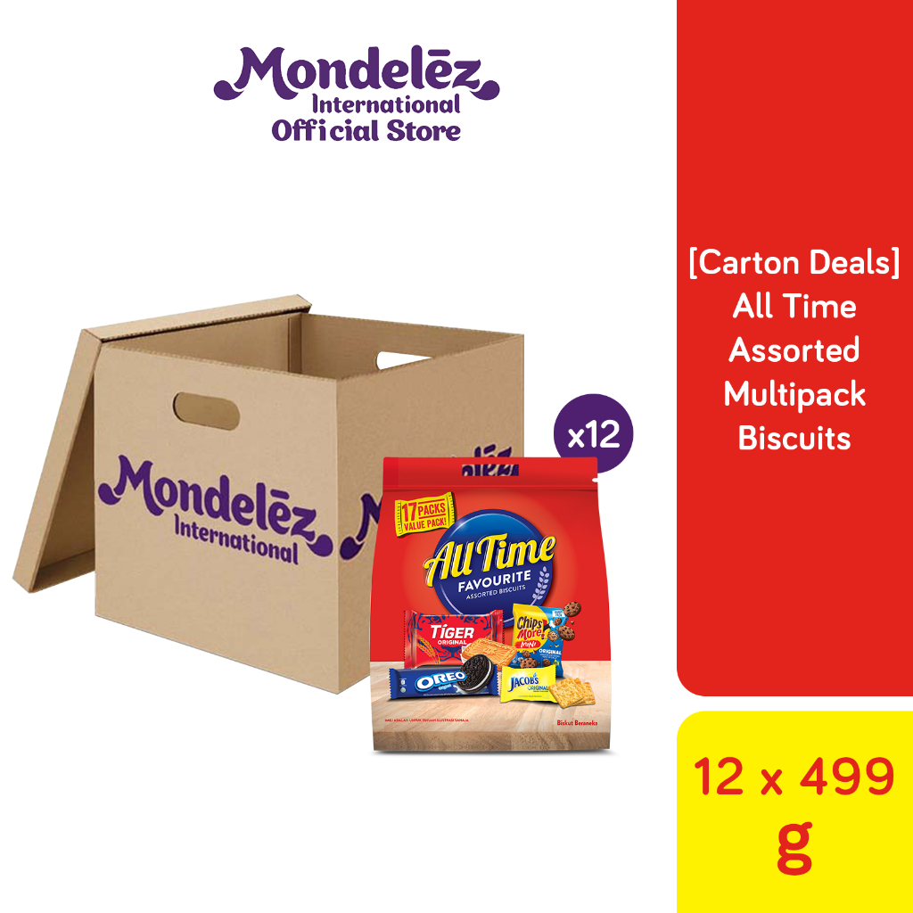 [Carton Deal] All Time Assorted Biscuits (475g x 12) | Shopee Malaysia