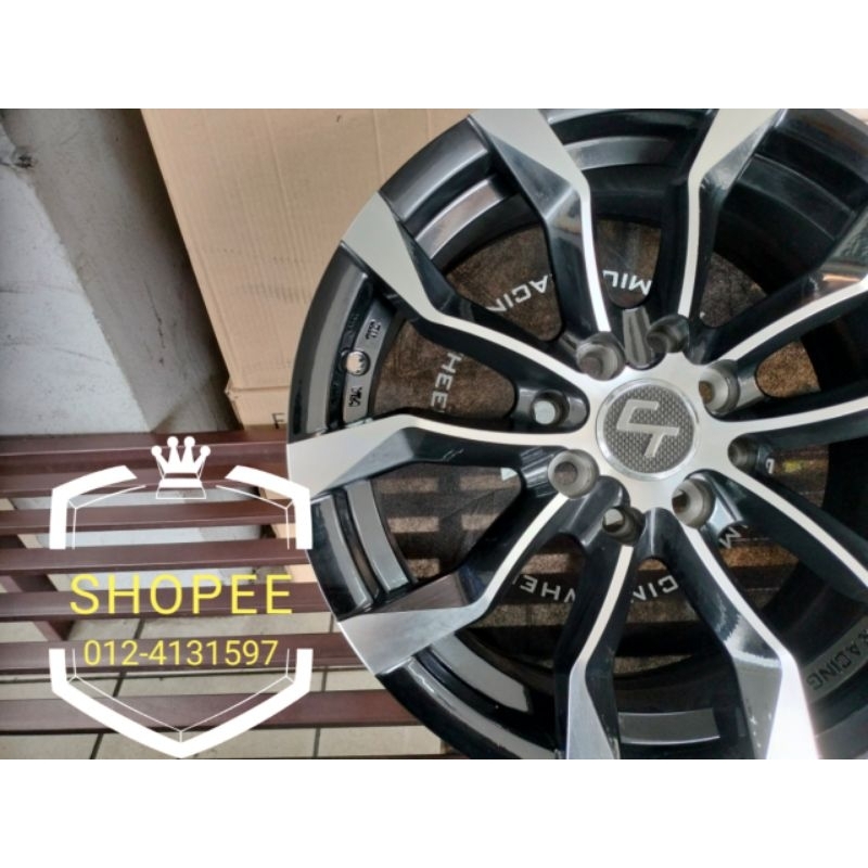 NEW SPORT RIM 15 INCH RM940 1SET 4PC RIM ( KENA BELI 2KALI 1PAY 2BIJI ...