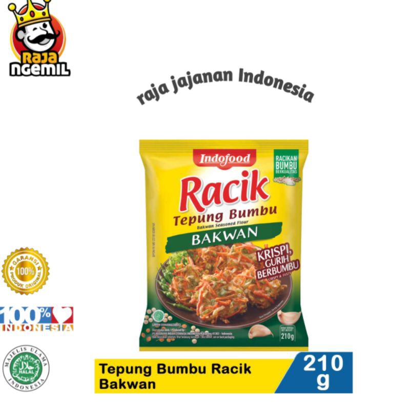 Tepung racik bakwan besar 210gr ready stock malaysia!! | Shopee Malaysia