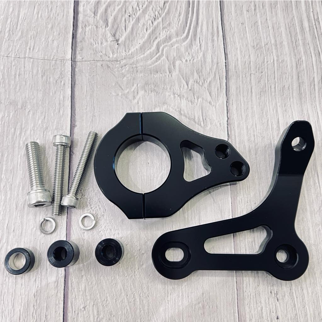 YAMAHA XMAX V1 V2 HANDLE DAMPER BRACKET CNC / FORK STABILIZER BRACKET ...