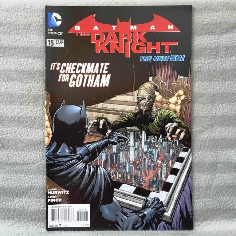 Batman: The Dark Knight #15 (DC Comics) David Finch, Gregg Hurwitz ...