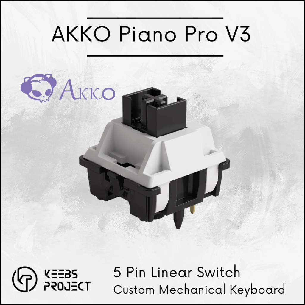 [Ready Stock] New Akko V3 Pro Switches 3Pin / 5pin Linear Switches Akko ...