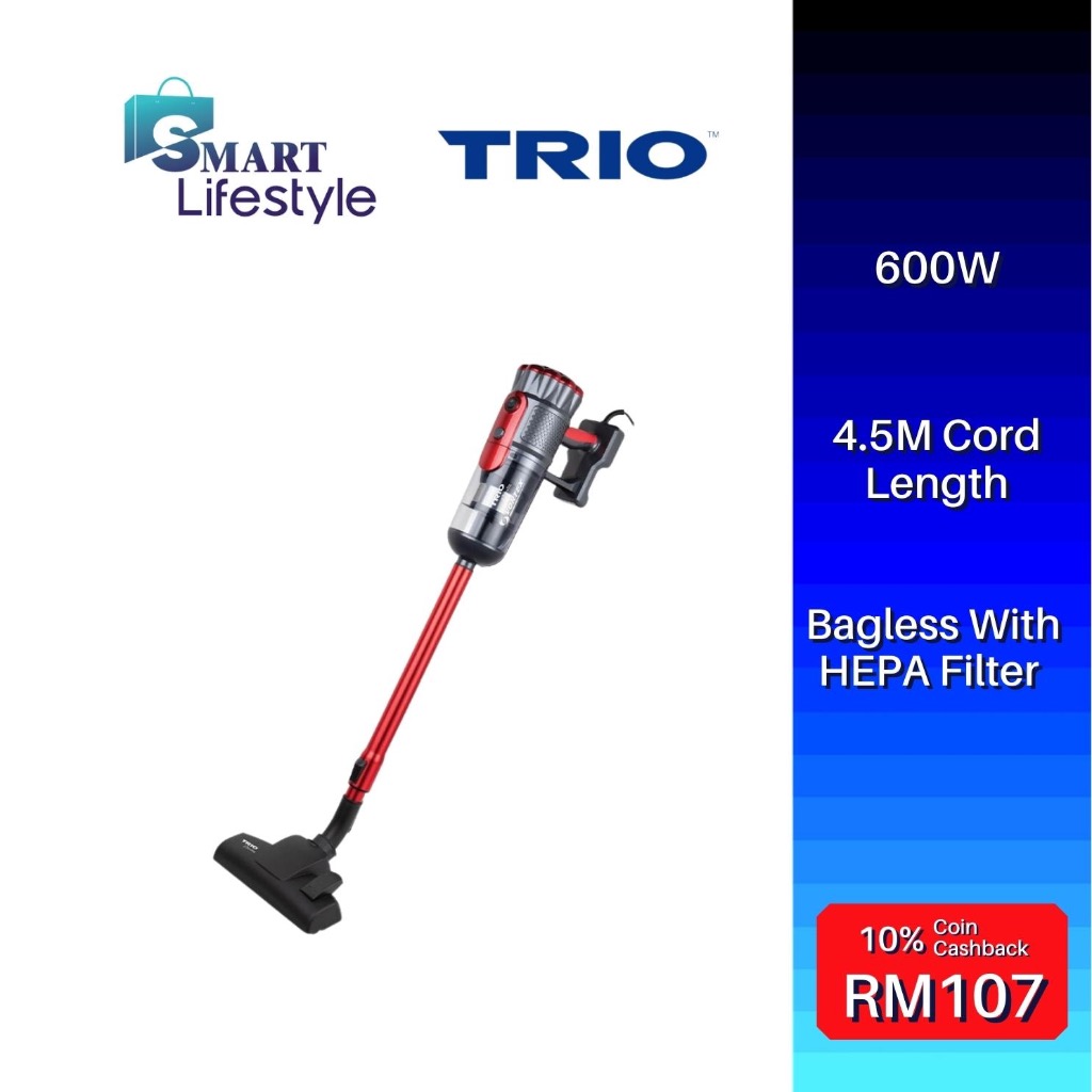 Trio Bagless Handy Vacuum Cleaner THC-560 | Shopee Malaysia