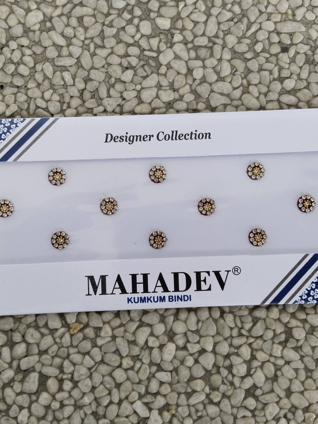 Fancy White Stone Design Indian Sticker Pottu Forehead Bindi Potu Wear ...