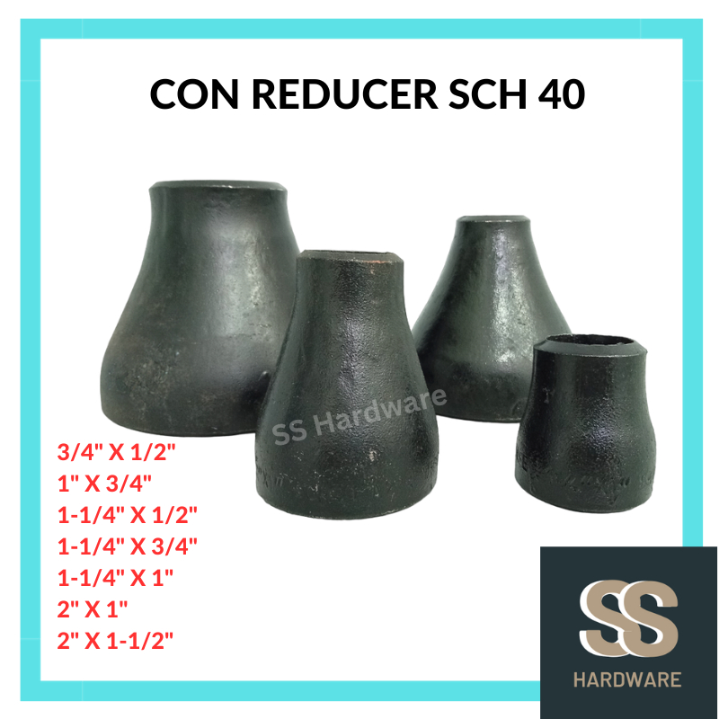 Concentric Reducer Seamless Sch 40 Carbon Steel Con Reducer Buttweld ...