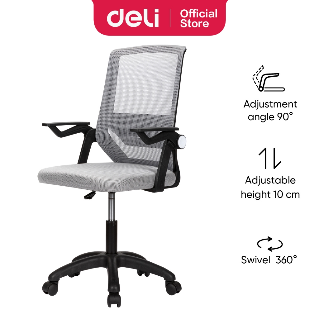 Deli Office Chair Computer Chair Ergonomic Chair Kerusi Pejabat E4931 ...