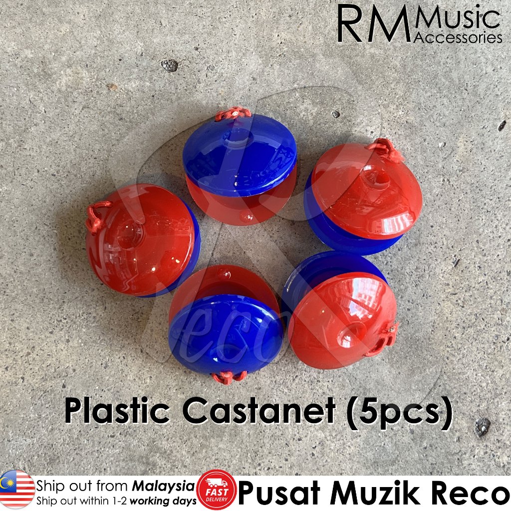 🔥CLEARANCE OFFER🔥 RM Percussion Plastic Castanet Finger Castanets ...