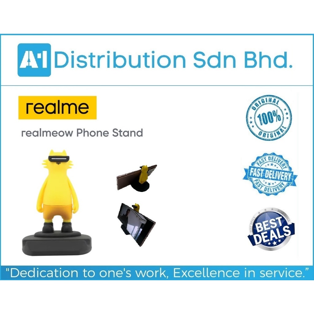Realme Realmeow Phone Stand Holder (100% Original realme Product ...