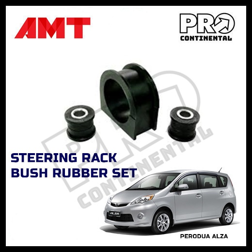 PERODUA ALZA 2009-2022 STEERING RACK BUSH AND RUBBER KIT [1 SET (3 ...