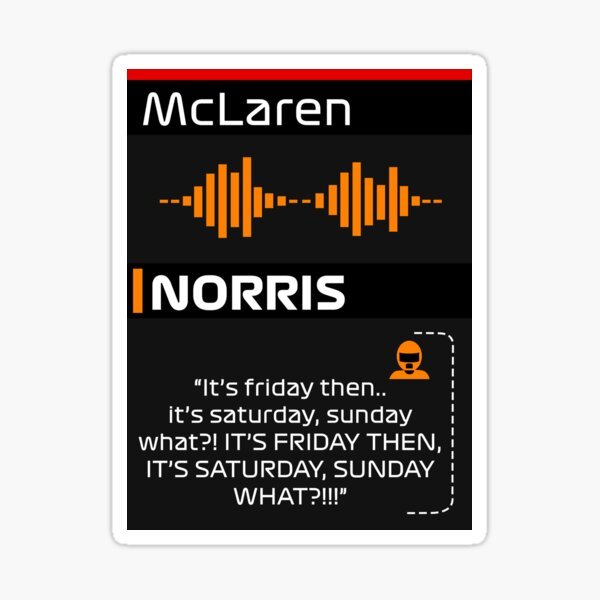 Lando Norris Stickers v3 | Shopee Malaysia