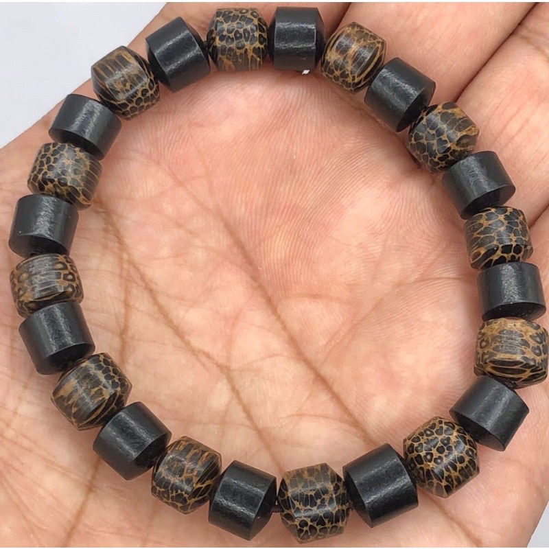 *(*PENDINDING DIRI*]Gelang Kombinasi Padu Gemunggal Hitam 💯Asli ...