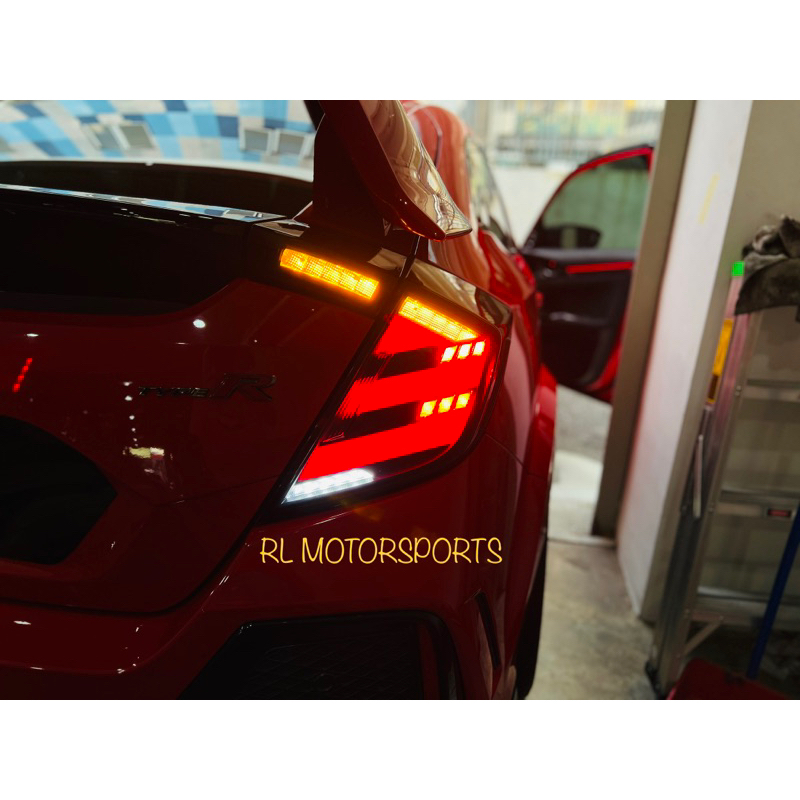 Honda Civic Fk7 FK8 FC Hatchback Type R Rear Led tail lamp light DRL ...