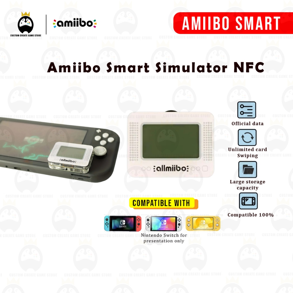 Allmiibo Link AmiiboLink Intelligent Simulator NFC Bluetooth | Shopee ...