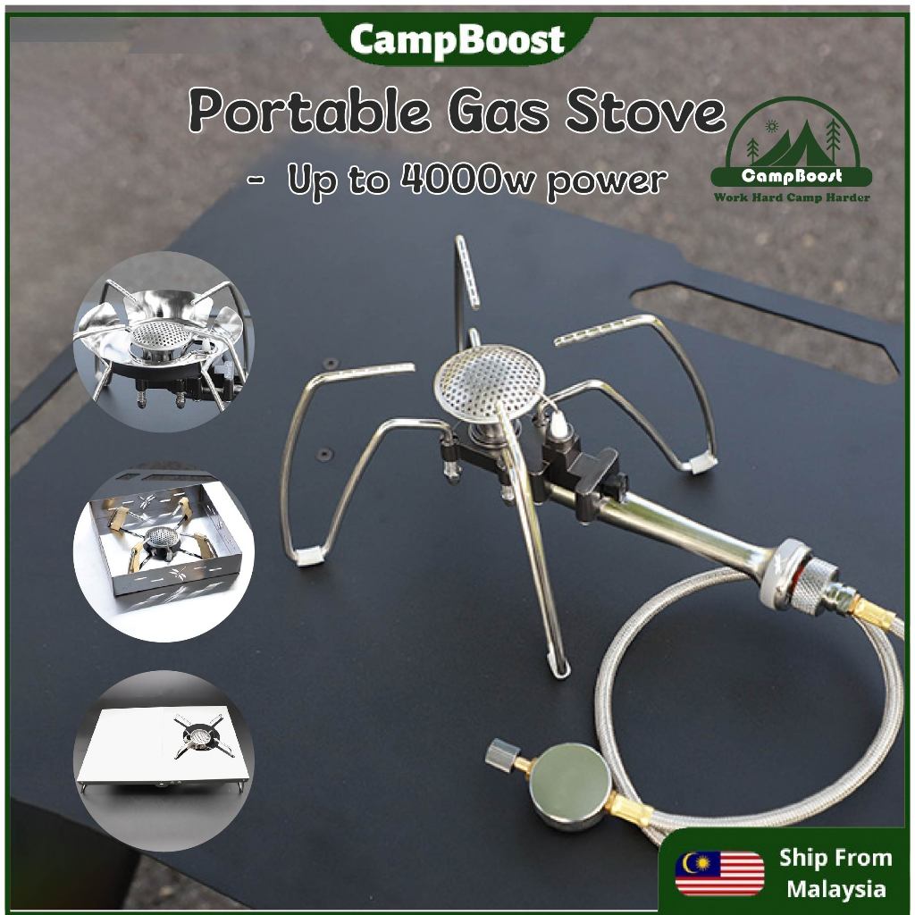 CampBoost Portable Gas Stove Camping Dapur Camping Stove Gas Dapur Gas ...