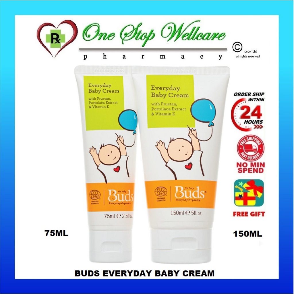 BUDS EVERYDAY BABY CREAM 75ML / 150ML | Shopee Malaysia