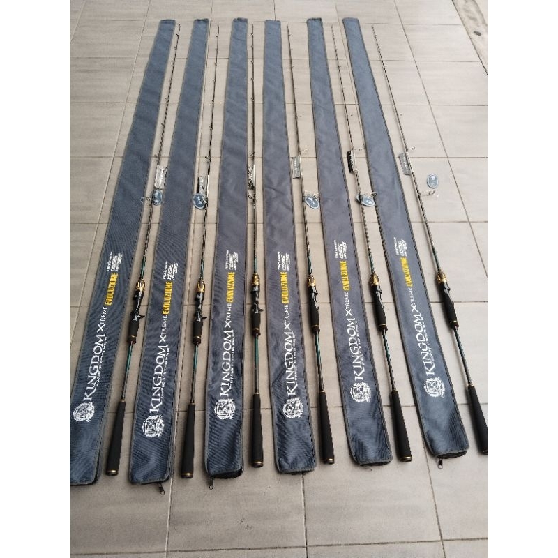 SEAHAWK KINGDOM XTREME EVOLUZIONE JIGGING ROD | Shopee Malaysia