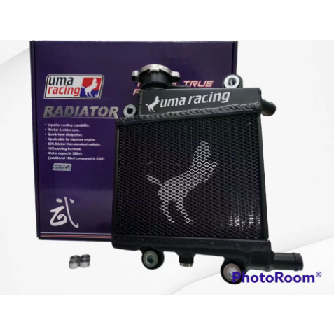 UMA RACING ( 280ML ) BIGGER RADIATOR NVX155 V2 / NMAX155 V2 / NVX 155 ...