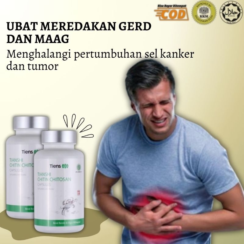 UBAT REDAKAN ASAM LAMBUNG- CHITIN CHITOSAN TIENS- CHITOSAN ORIGINAL ...