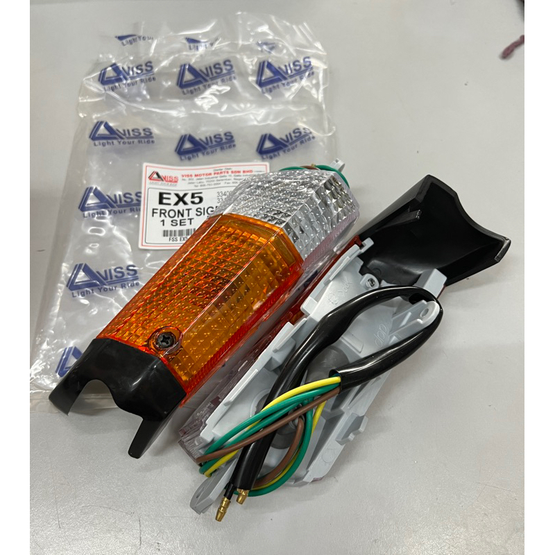 HONDA EX5/DREAM FRONT SIGNAL SET LAMPU SIGNAL DEPAN FULL SET EX5 DREAM ...