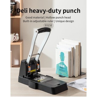 Deli Heavy Duty Punch Desk Punch (6mm x 80mm/150 Sheets) E0150 | Shopee ...