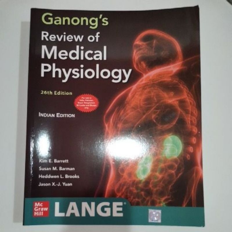Ganong's Review of Medical Physiology 26th Edition | Shopee Malaysia