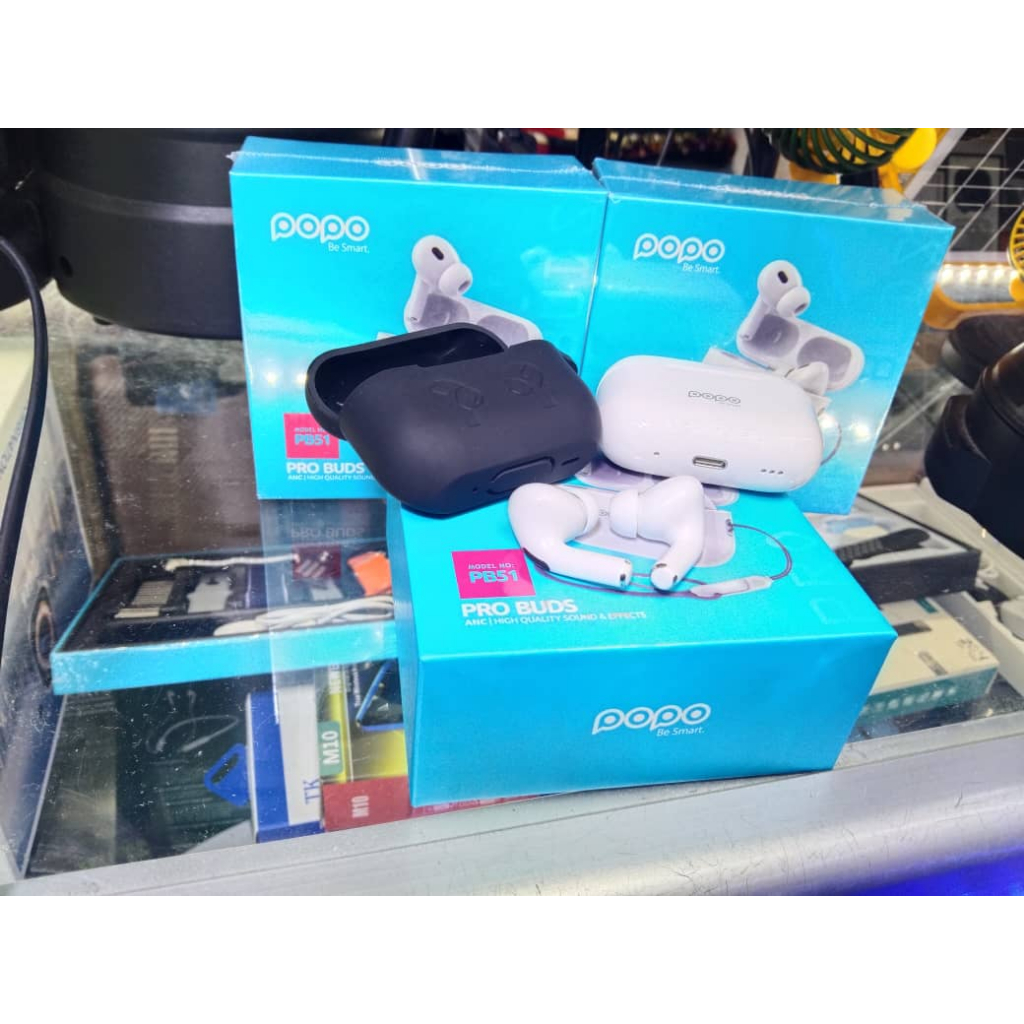 popo smart pro buds high quality sound & effects | Shopee Malaysia