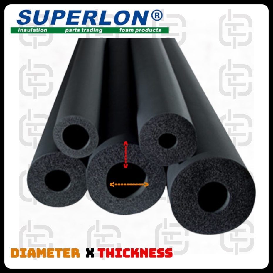Superlon Pipe Insulation For Air Conditioning Refrigeration Chiller ...
