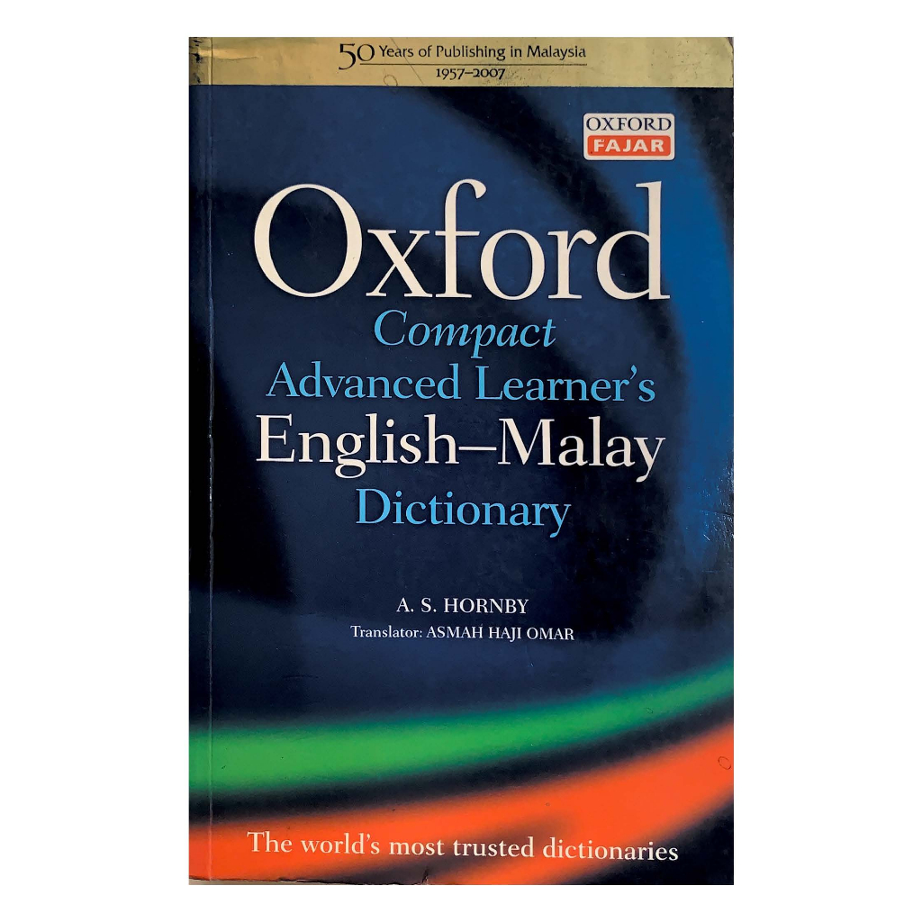 Oxford Compact Advanced Learner’s English-Malay Dictionary | Shopee ...