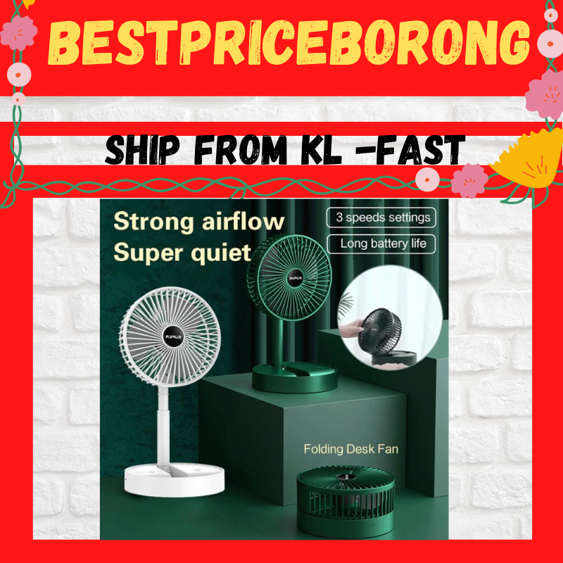 New Kipas Mini Adjustable Mini Fan Kipas Small Cooling Handy Desk Home ...