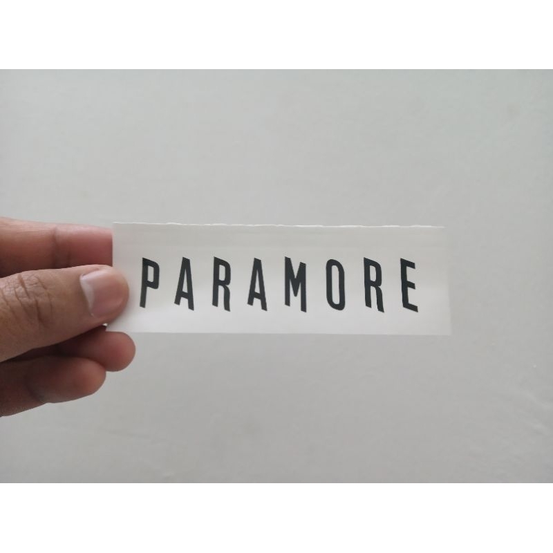 Sticker Paramore Band ( Sticker Cutting / Outdoor ) | Shopee Malaysia