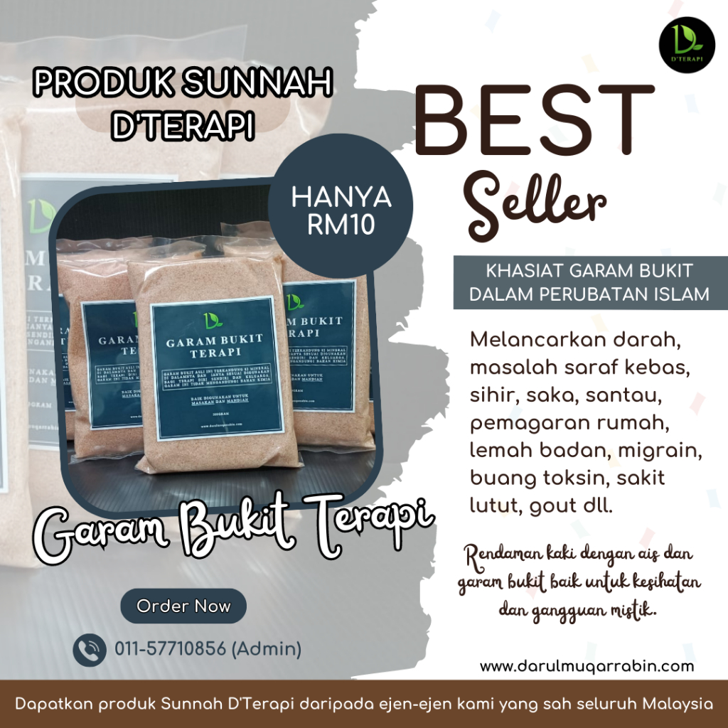[D'Terapi] Garam Bukit Terapi - GBT | Meneutral Tubuh & Pembasmi Toxin ...