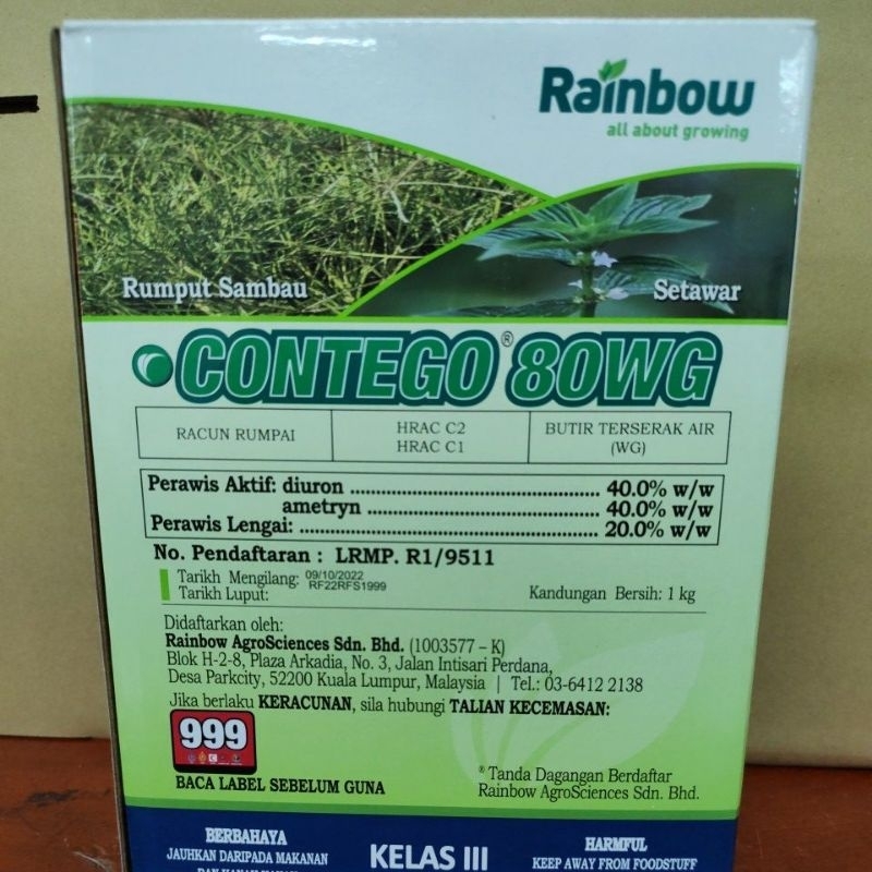 Contego 80WG 1kg racun rumput untuk Kebun nanas | Shopee Malaysia