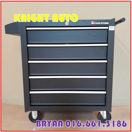 Tankstorm Mini 5 drawer cabinet tool box 620*330*660mm (Black) ID34634 ...