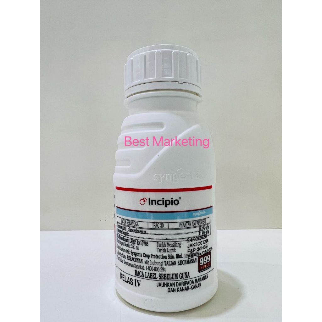 250ML Incipio Syngenta Insecticide Racun Serangga /Paddy Padi ...
