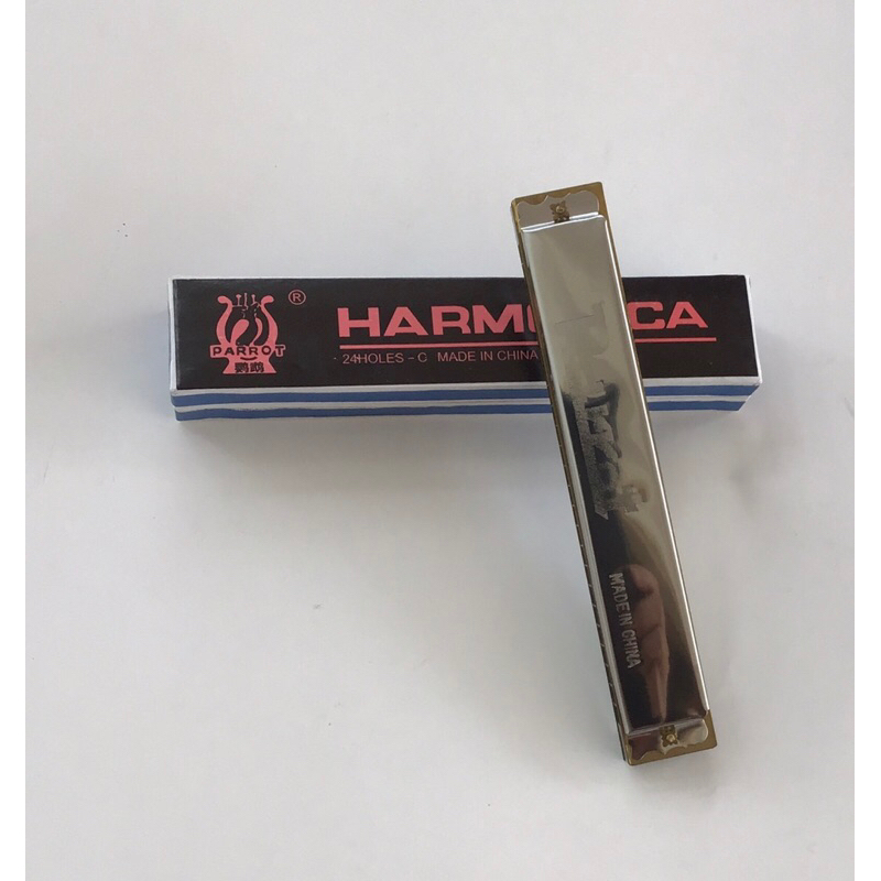 Parrot Harmonica - 24 Holes C key (Free Shipping) | Shopee Malaysia