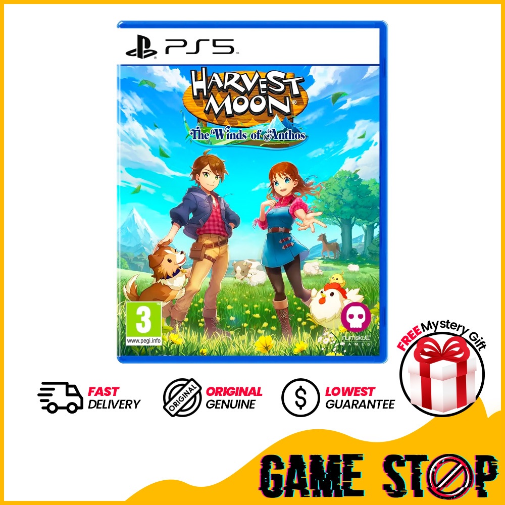 PlayStation PS5 Harvest Moon: The Winds of Anthos Chinese/English Version (中英文版) | Shopee Malaysia
