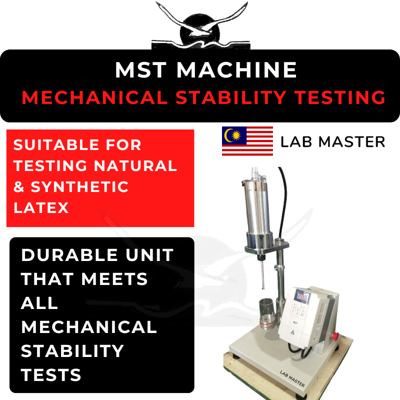 LAB MASTER MST Latex Mechanical Stability Testing Machine for Natural ...