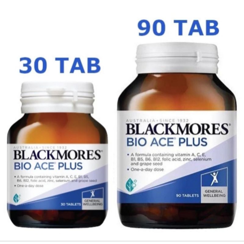 BLACKMORES BIO ACE PLUS 30'S / 90'S | Exp : 07/25 | Shopee Malaysia