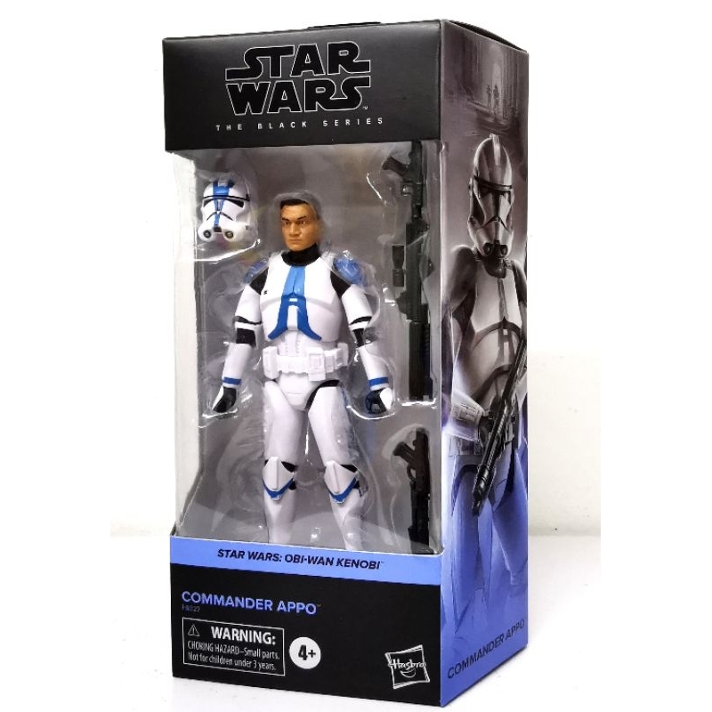 [TF toy] Star Wars: Obi-Wan Kenobi Black Series Commander Appo | Shopee ...