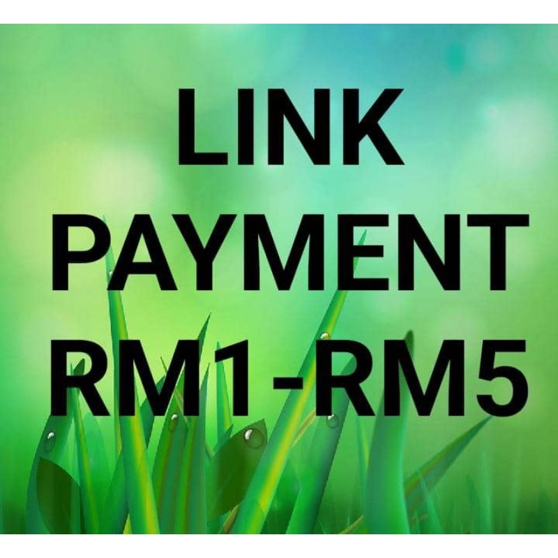 LINK PAYMENT RM1-RM10 | Shopee Malaysia