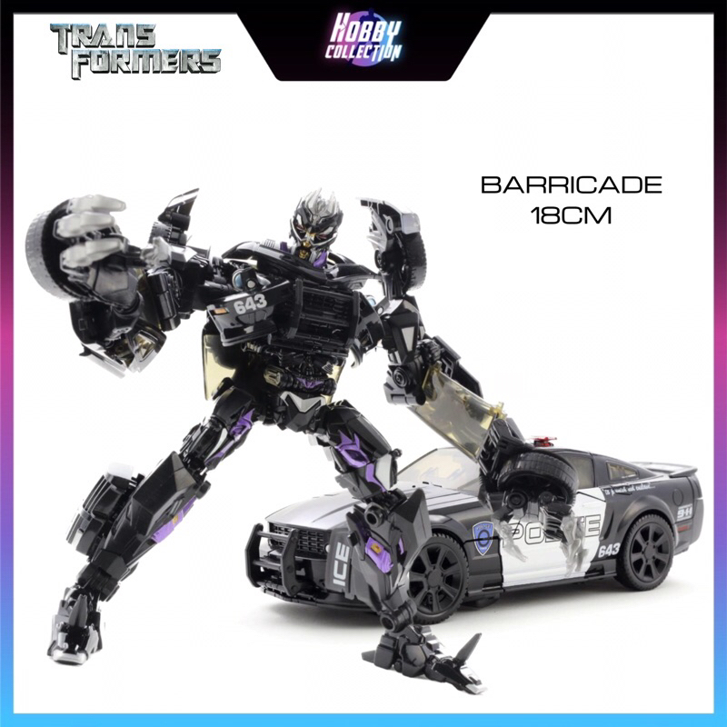 Barricade Action Figures BMB LS-02 Transformers Decepticon Barricade ...