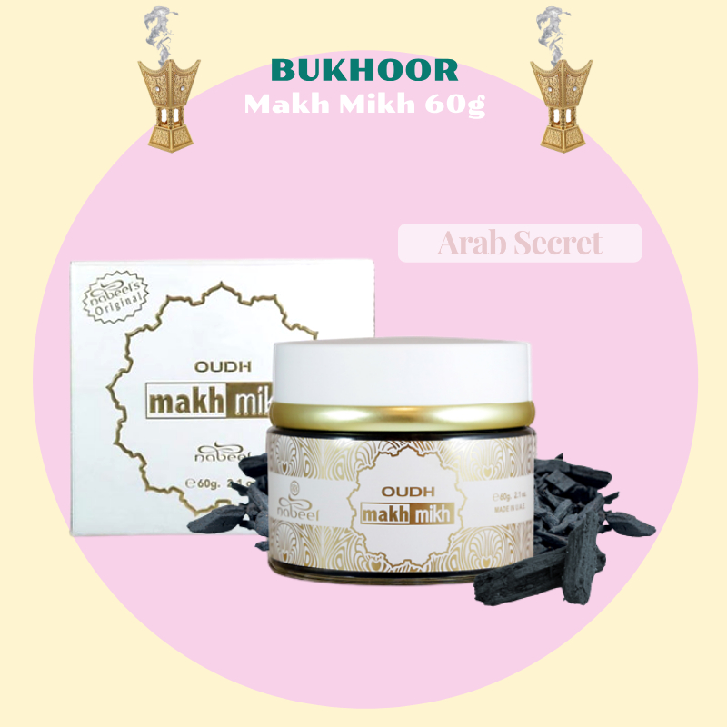 Bukhoor Makh Mikh Ori Dari Arab Gaharu Oud Bakhoor Kayu Fragrance 60g ...
