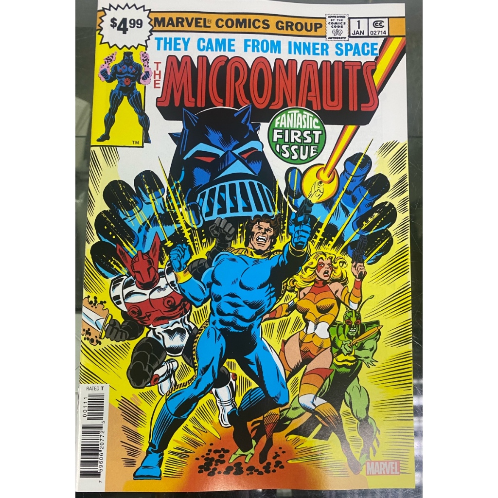 Micronauts #1 FACSIMILE EDITION - MARVEL COMICS - COMIC BOOK - Original - READY STOCK | Shopee ...